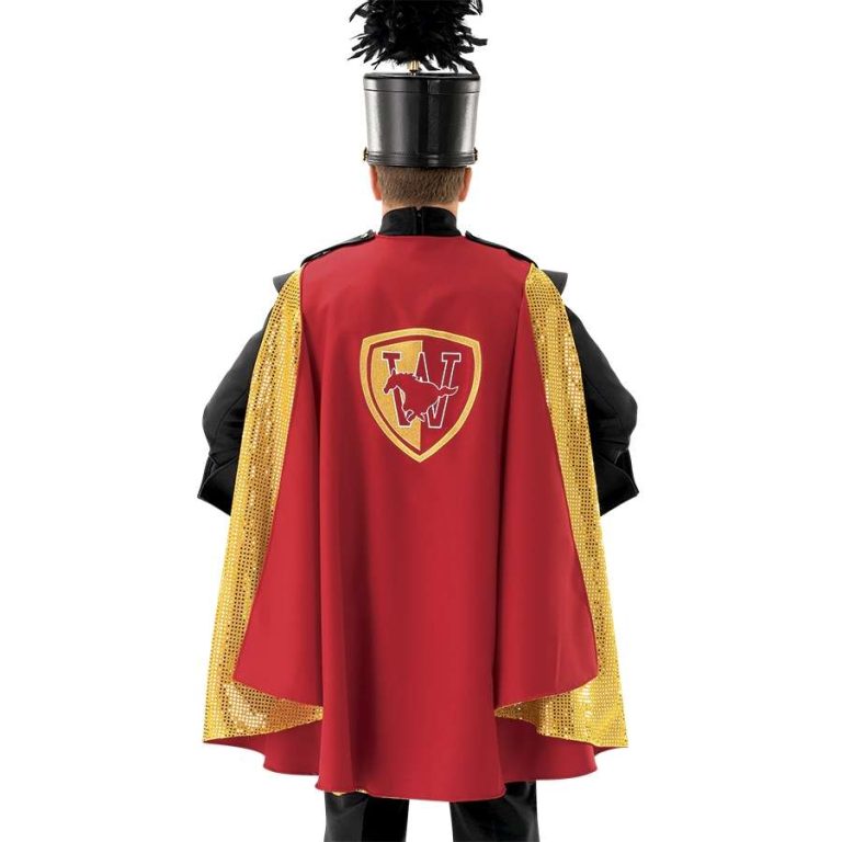 Custom Full Back Marching Band Cape | Band Shoppe