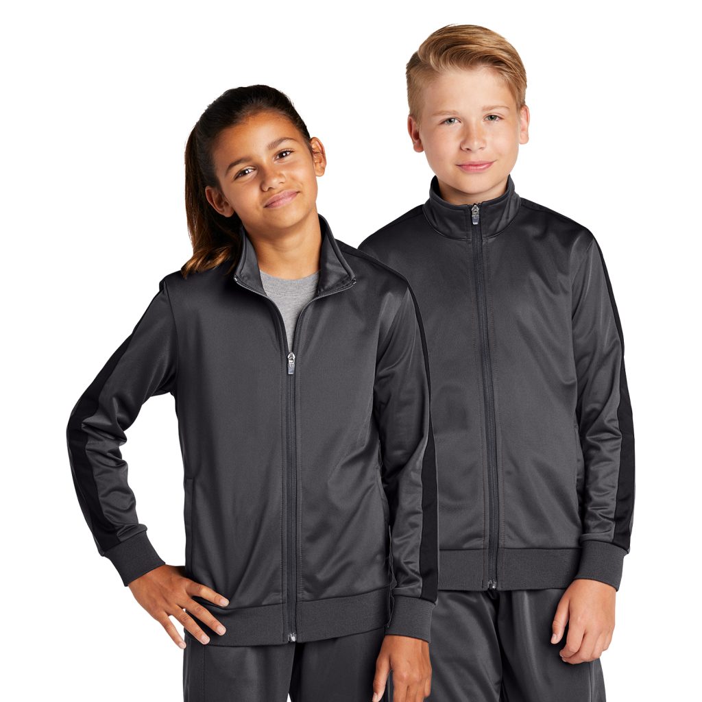 Sport-Tek Stripe Tricot Track Jacket | Band Shoppe