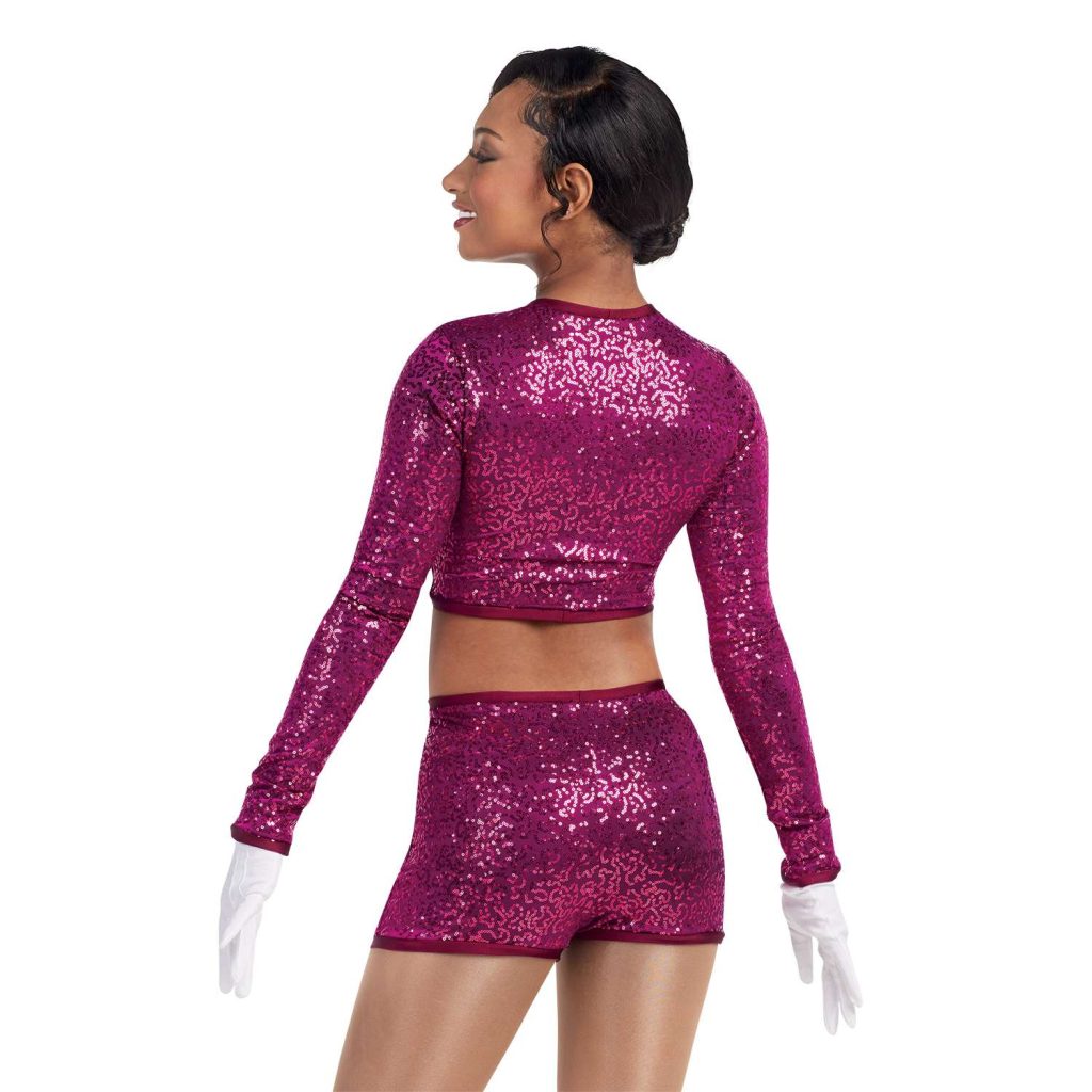 Custom Color Guard Crop Top 402188 | Band Shoppe