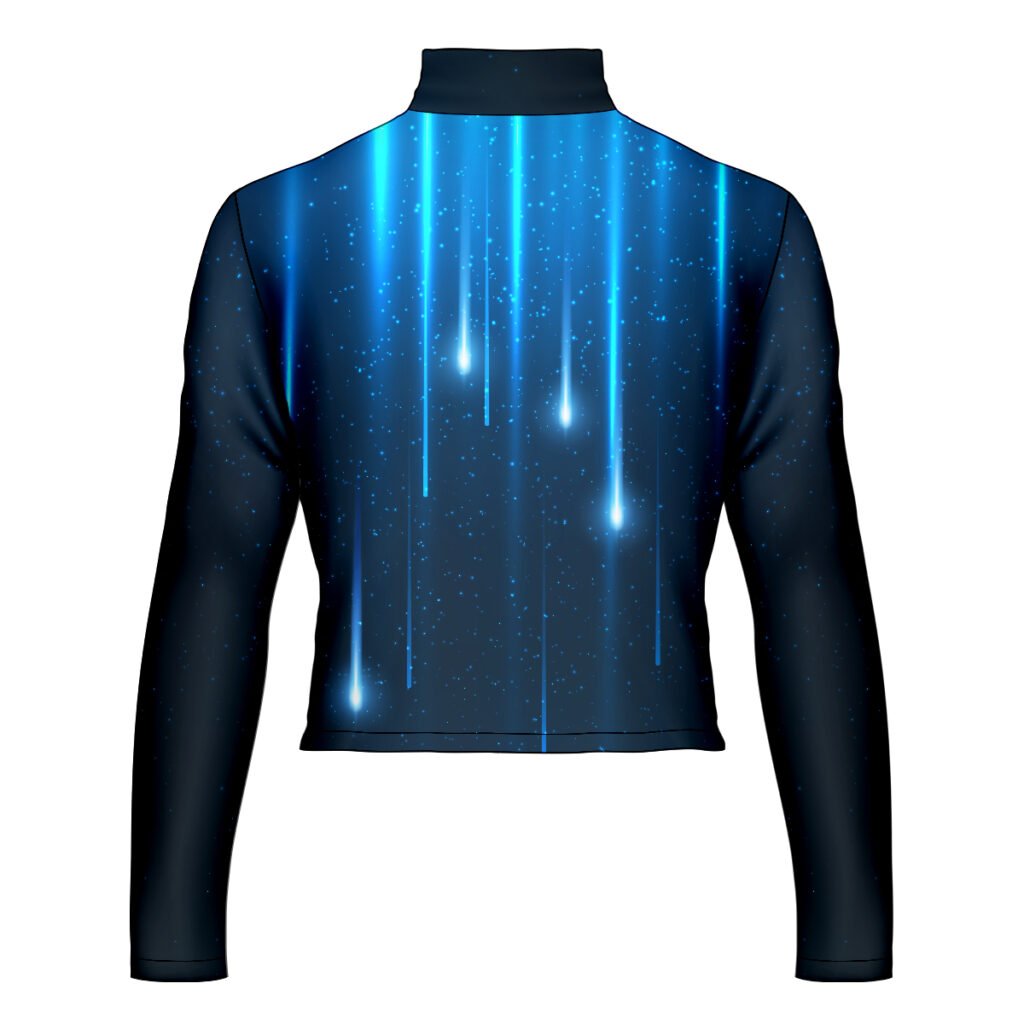 Custom Falling Stars Printed Marching Top | Band Shoppe