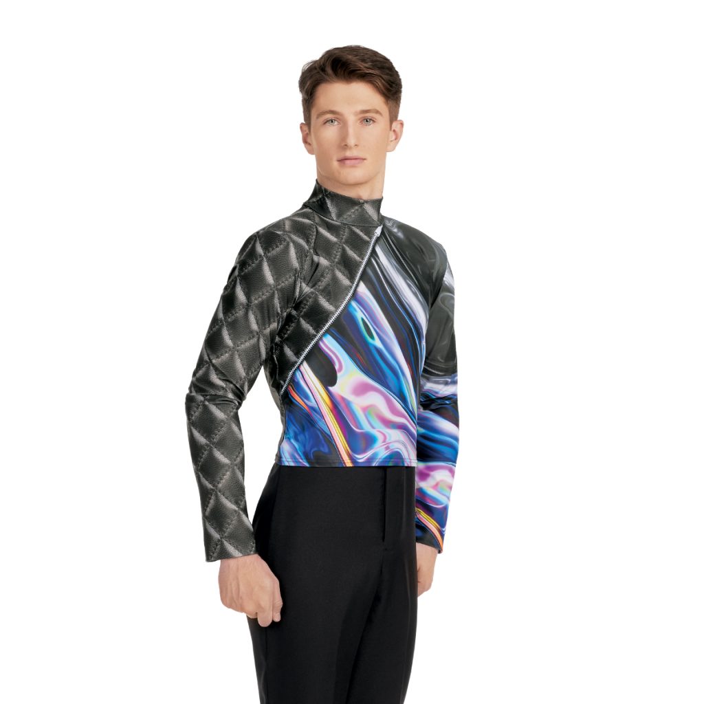 Custom Oil Slick Printed Marching Top | Band Shoppe