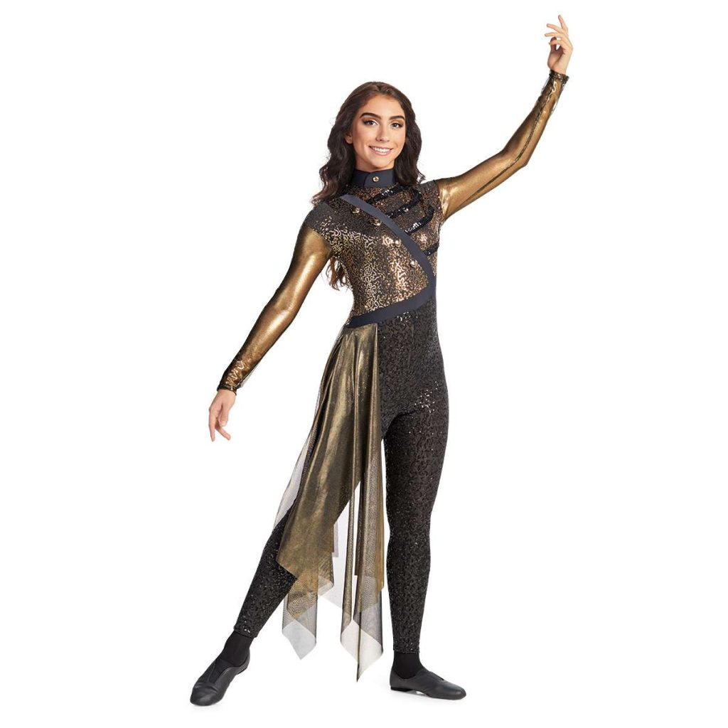 Custom Color Guard Unitard 421783 | Band Shoppe