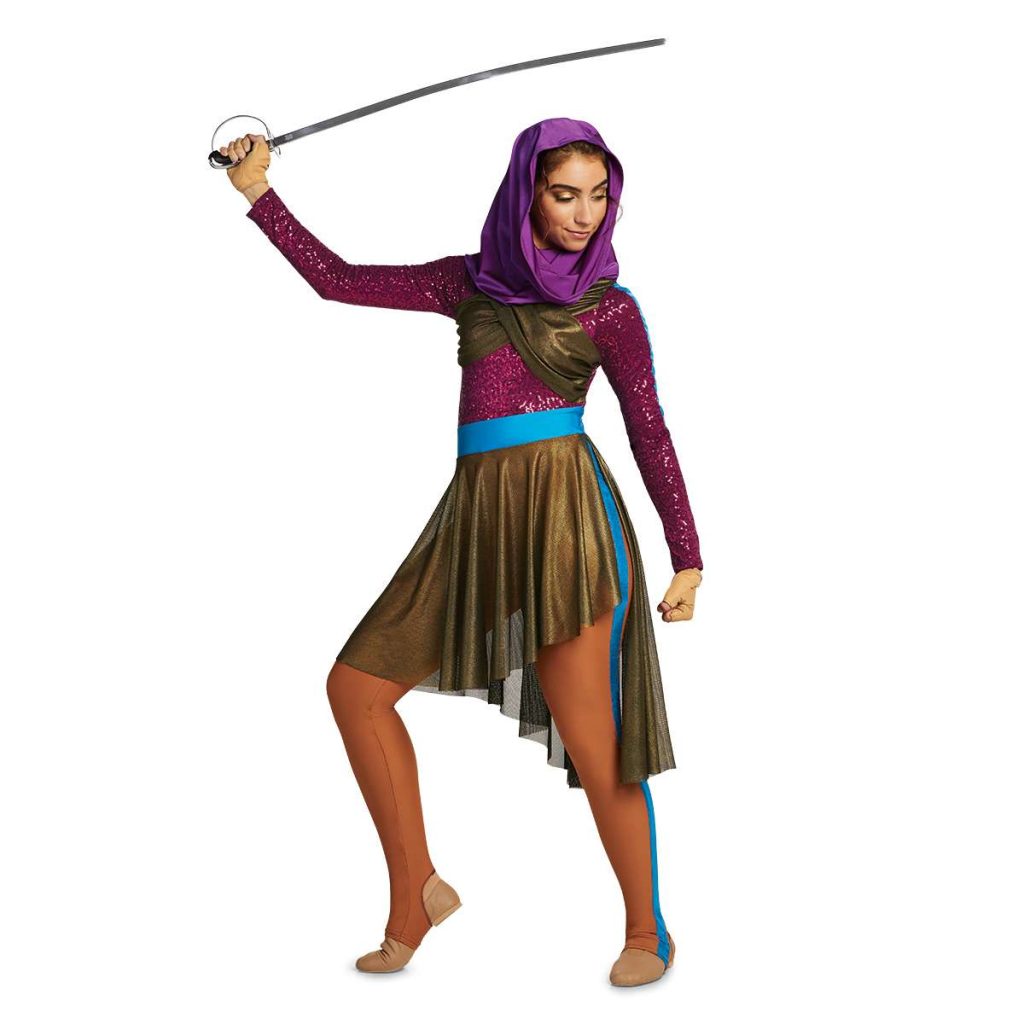 Custom Color Guard Unitard 422142 | Band Shoppe