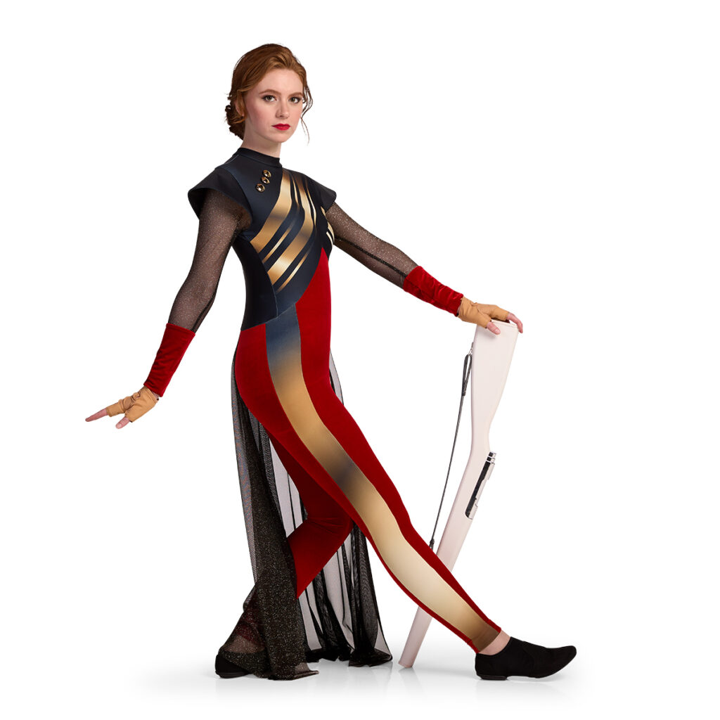 Custom Color Guard Unitard 422260 | Band Shoppe