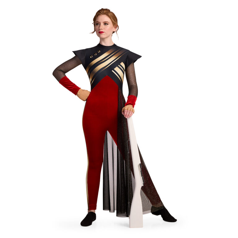 Custom Color Guard Unitard 422260 | Band Shoppe
