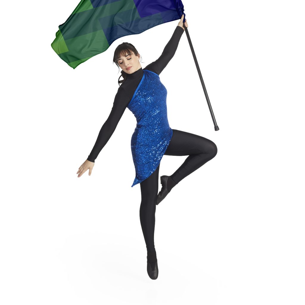 Asymmetric Color Guard Tunic 443330 | Band Shoppe