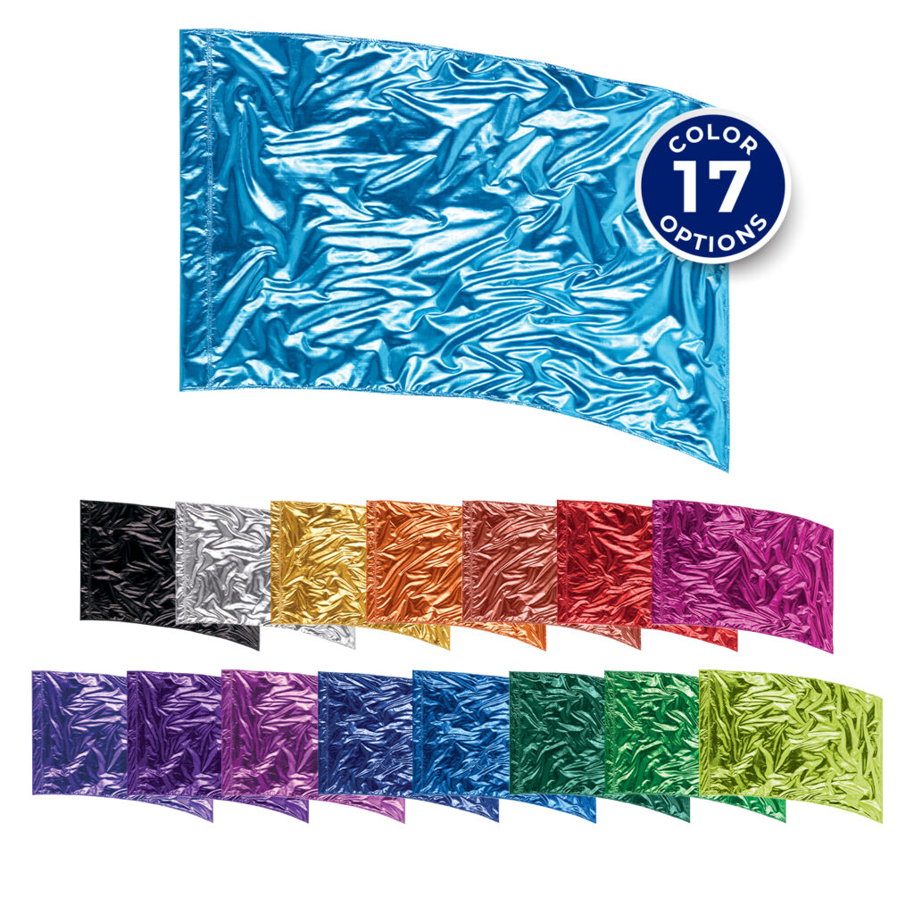 Solid Ultra Lamé Arc Flag | Band Shoppe
