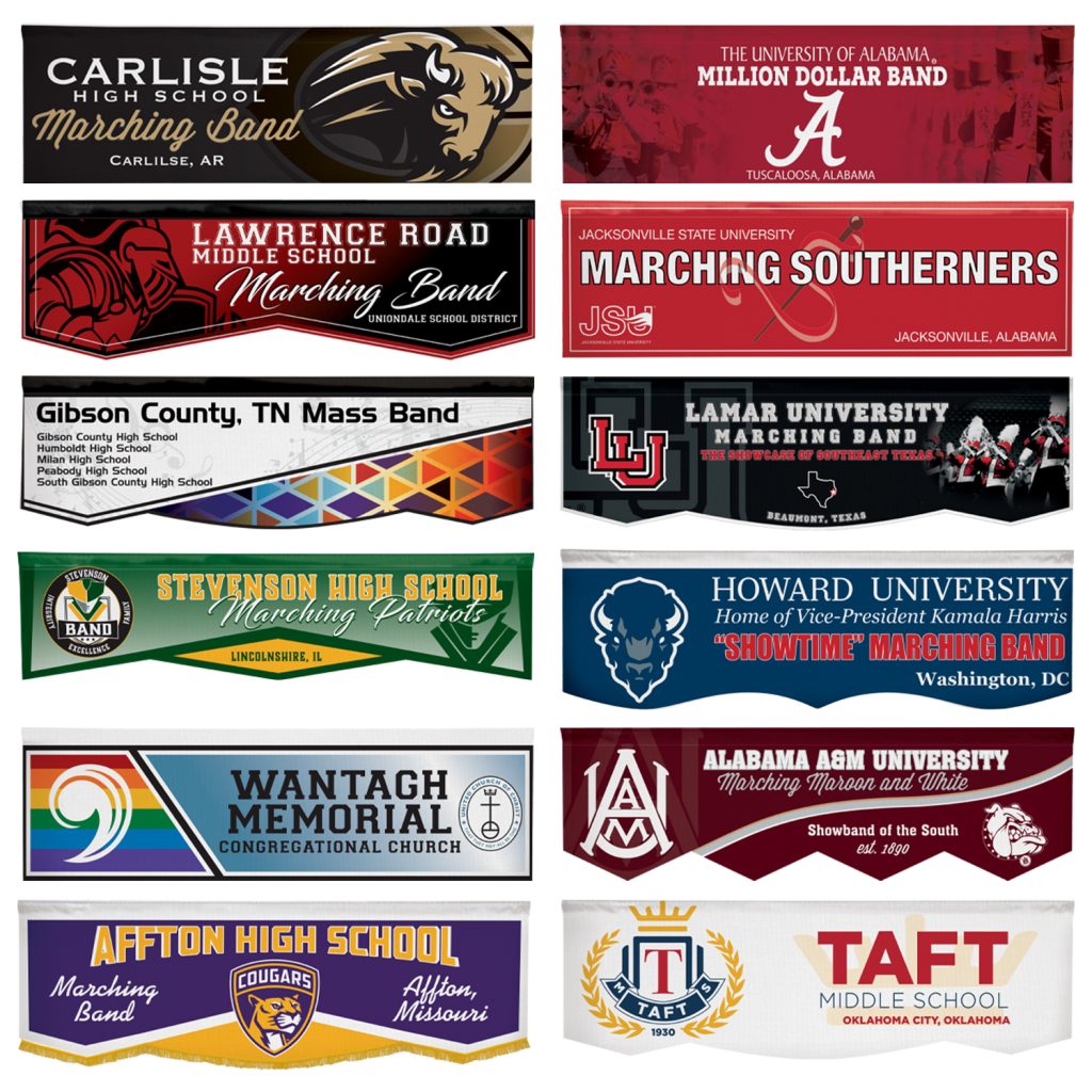 Digitally Printed Parade Banner | Band Shoppe