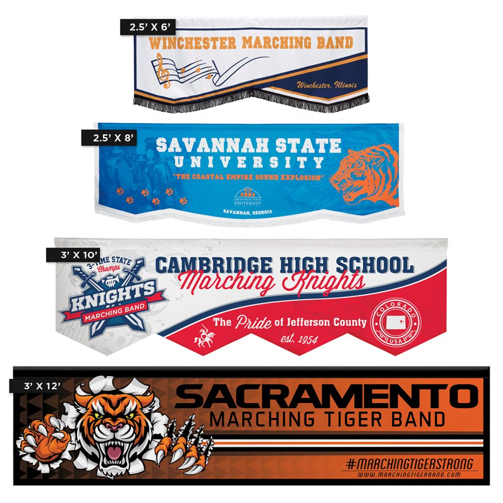 Digitally Printed Parade Banner | Band Shoppe