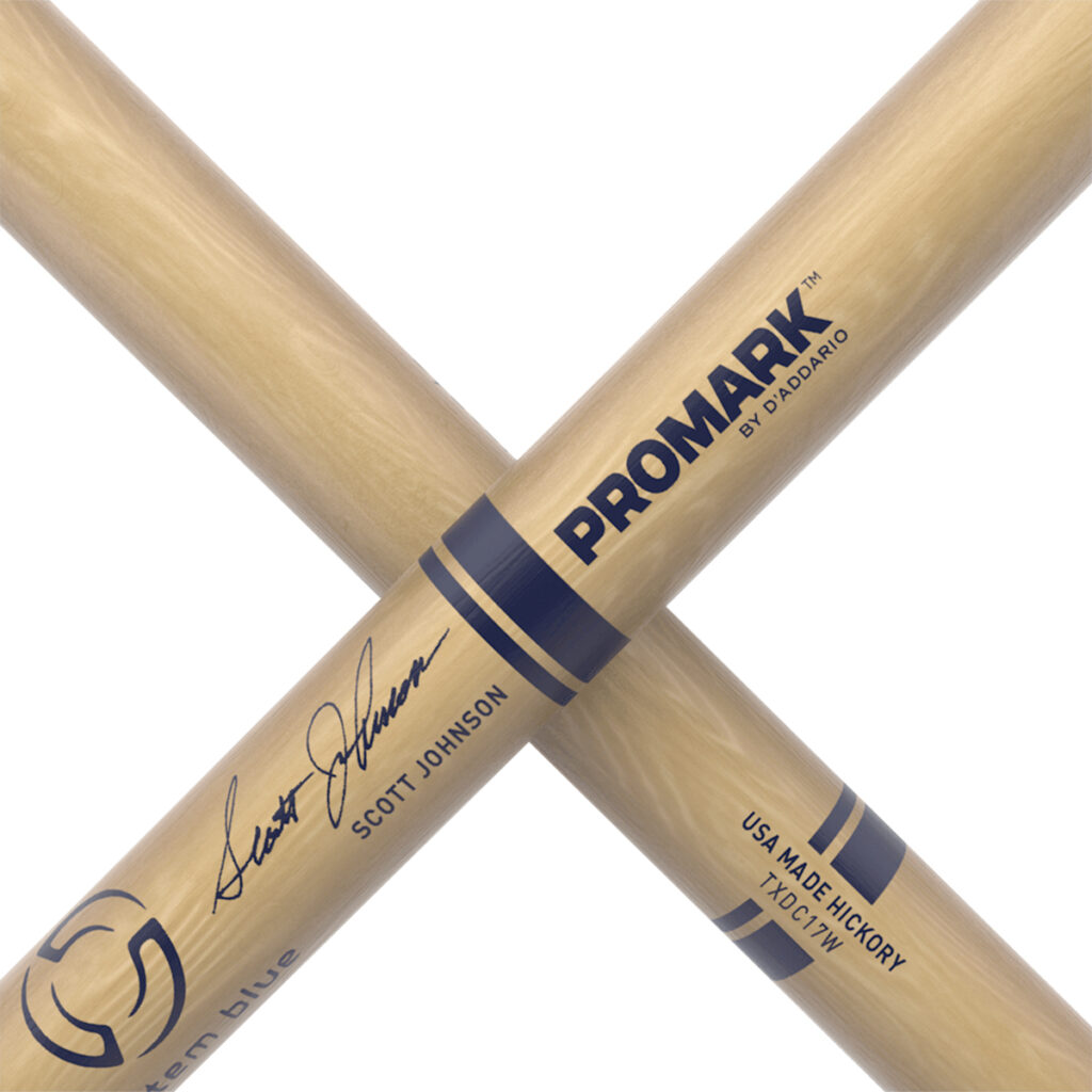 Scott Johnson System Blue DC17 Hickory Drumsticks | Band Shoppe