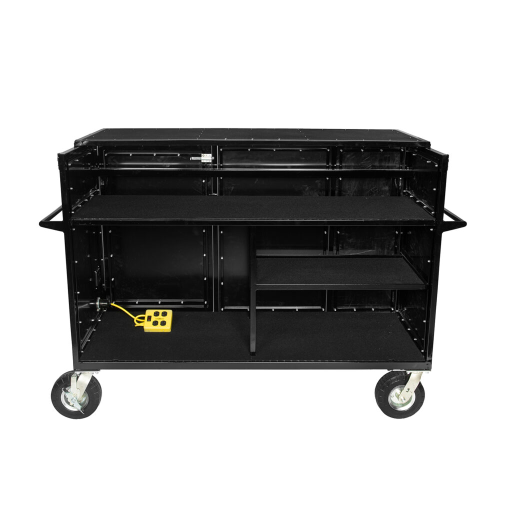 Corps Design Enclosed Synth Cart with Shock Mount | Band Shoppe