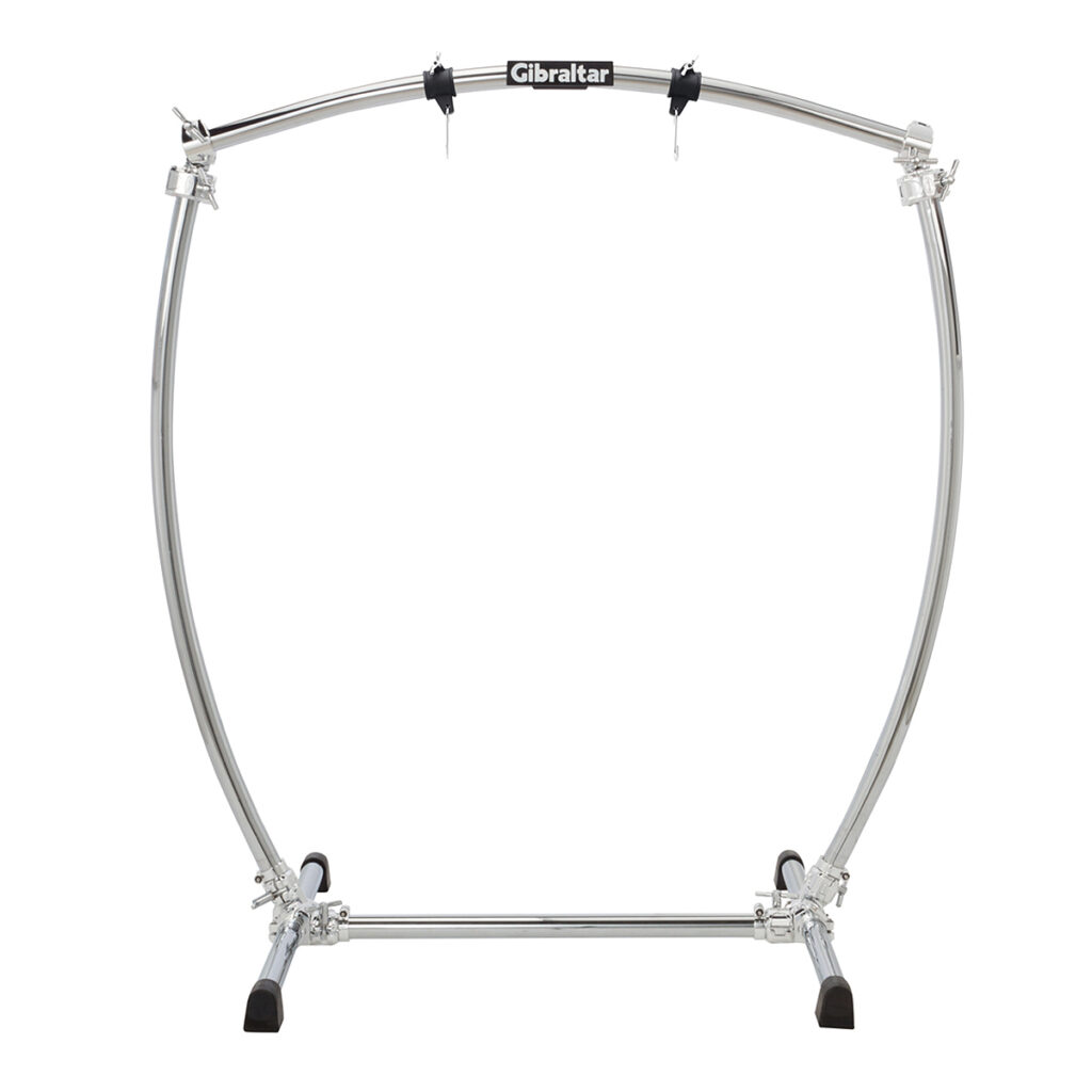 Gibraltar Large Curved Chrome Gong Stand | Band Shoppe