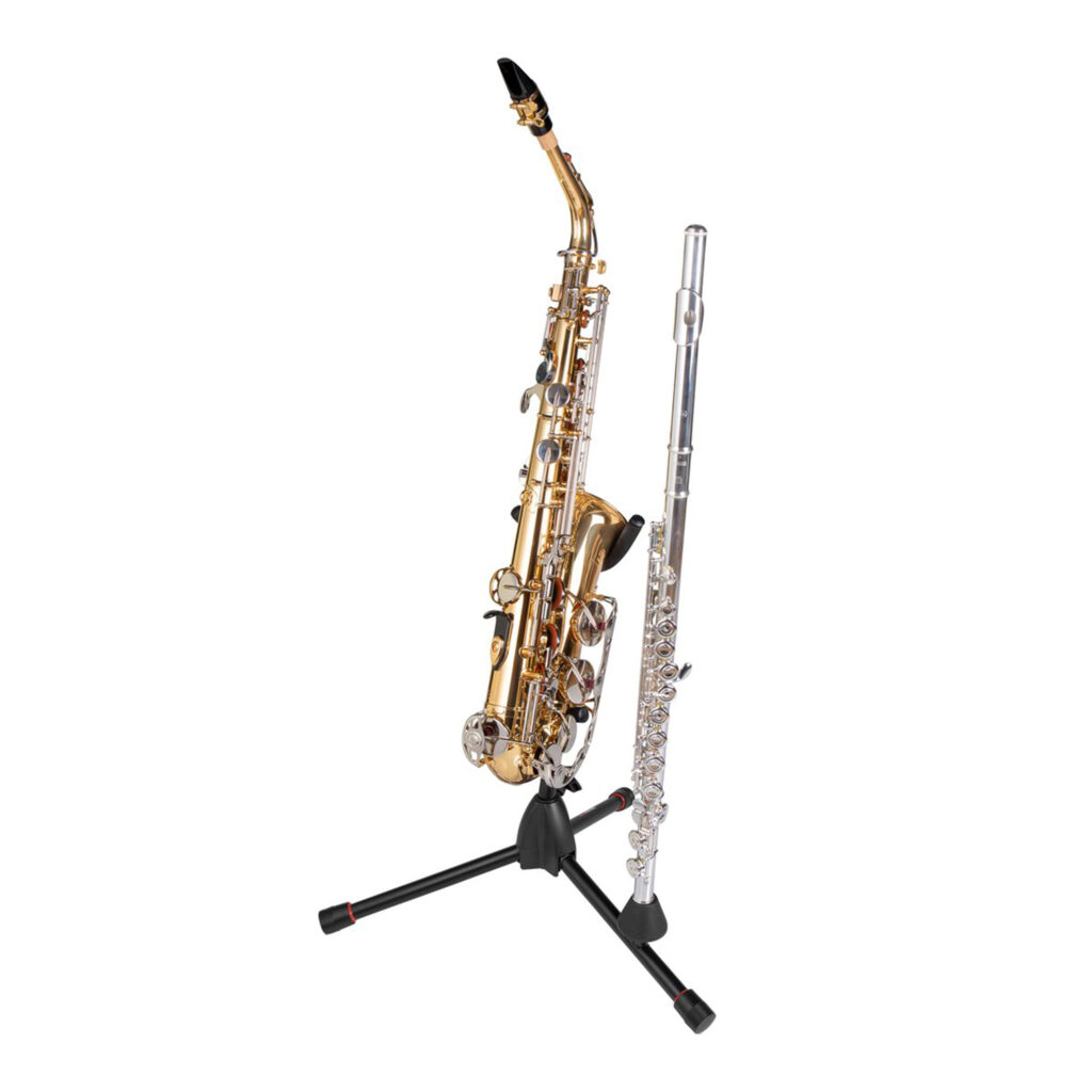Gator Tripod Stand for Alto/Tenor Sax with Flute Peg | Band Shoppe