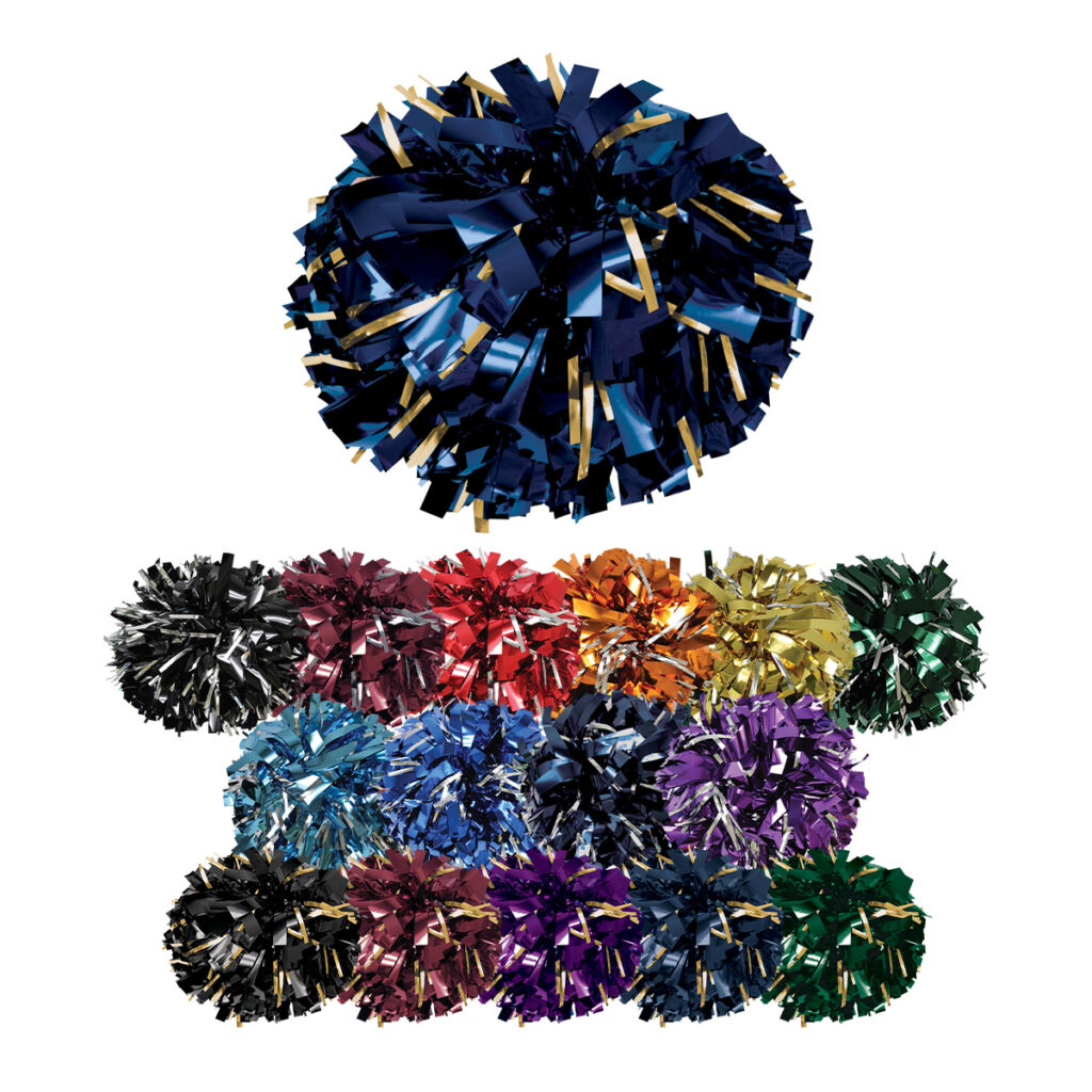 4" Metallic Sparkle Dance Pom | Band Shoppe
