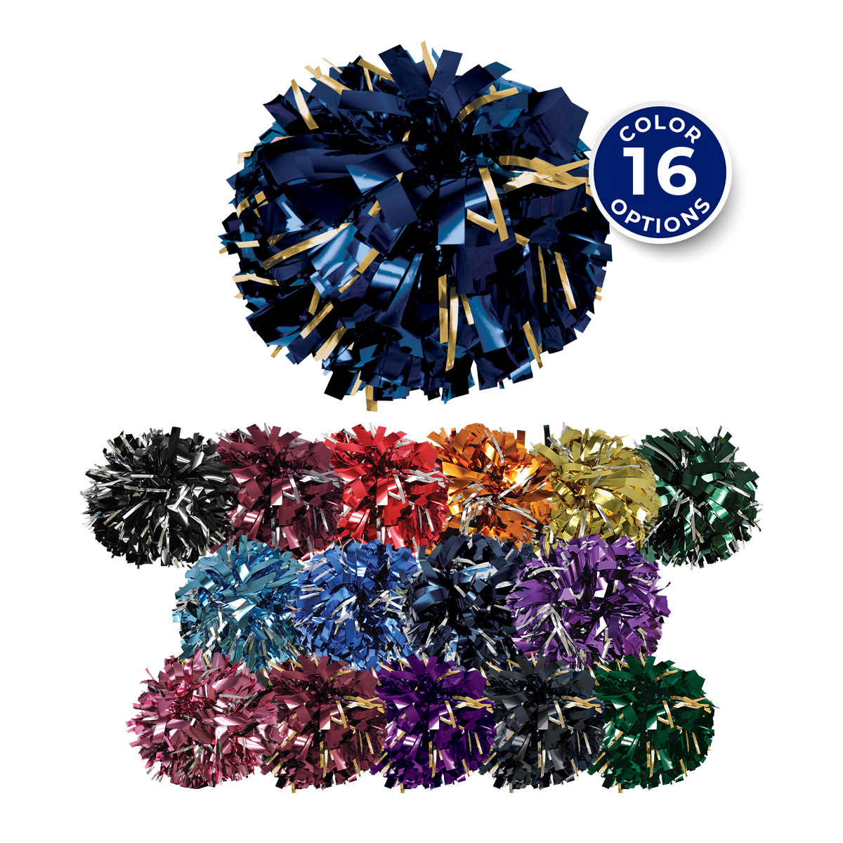 4" Metallic Sparkle Dance Pom | Band Shoppe