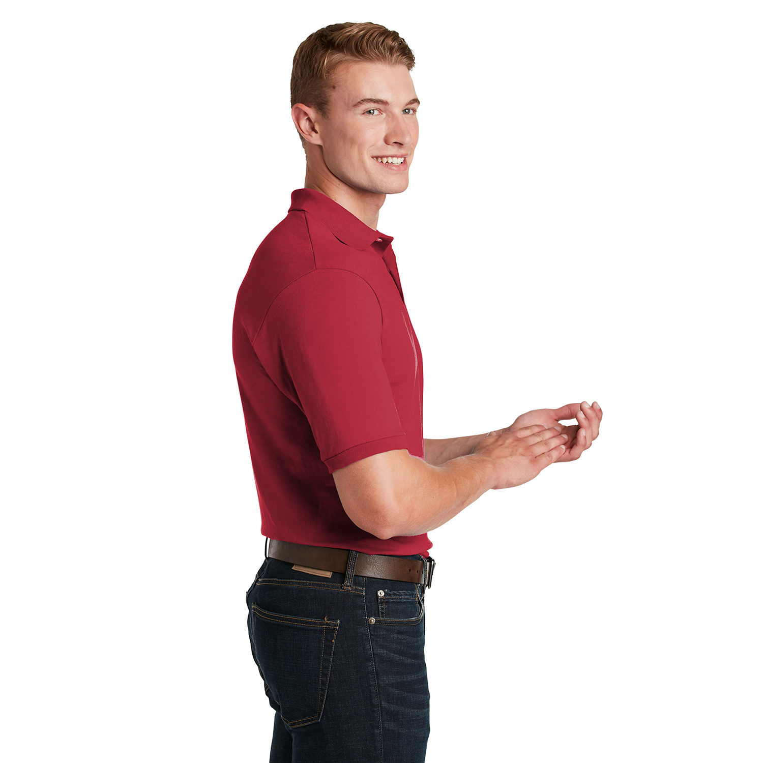 Jerzees 437 SpotShield Jersey Polo | Band Shoppe