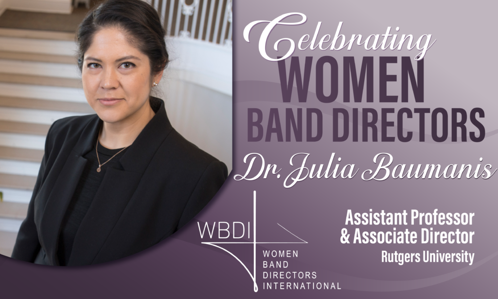 Celebrating Women’s History Month With WBDI: Dr. Julia Baumanis | Band ...