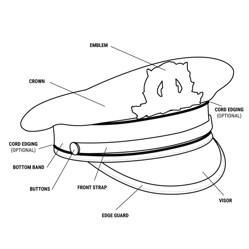 Bayly Custom Parade Cap | Band Shoppe