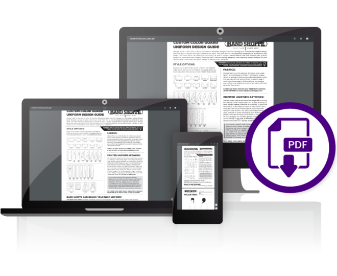 Color Guard Uniform Customization | Band Shoppe