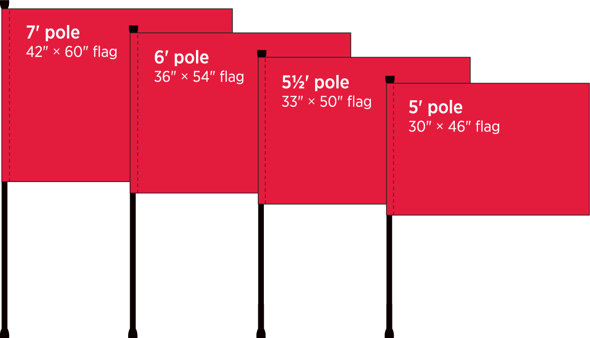 Band Shoppe Stock Uniform and Flag Size Charts | Band Shoppe
